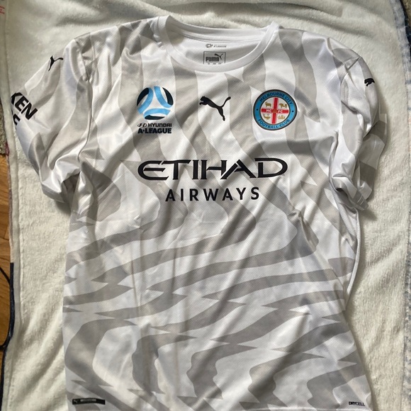 Puma | Shirts | Melbourne City Authentic Puma Soccer Jersey | Poshmark